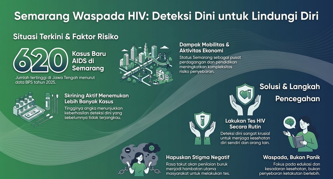 Kasus HIV di Indonesia Meningkat, Kota Semarang Jadi Sorotan: Saatnya ...